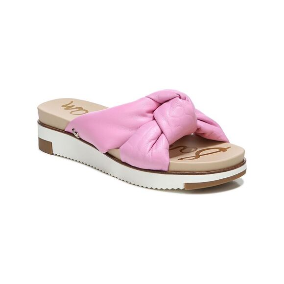 Sam Edelman | Shoes | Nwt Sam Edelman Womens Pink Croc Agatha Wedge ...